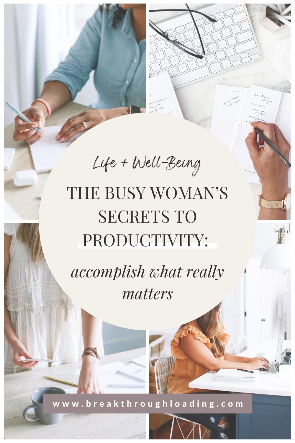 The busy woman’s secrets to productivity: accomplish what really ...