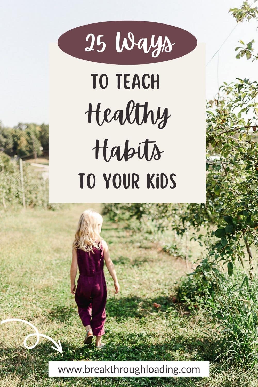 25 Ways to teach healthy lifestyle habits to your kids | Breakthrough ...